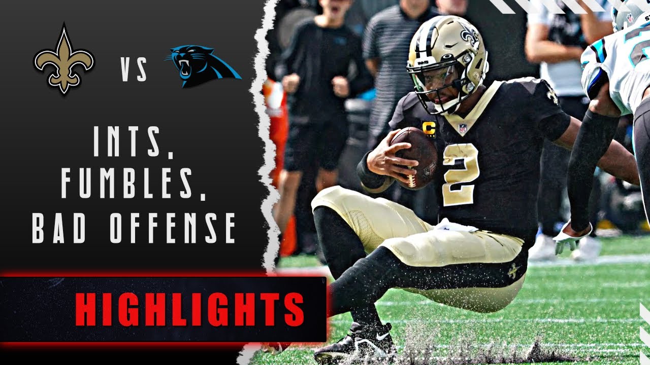 INTs, Fumbles and Bad Saints Offense | Week 3 Game Highlights - YouTube