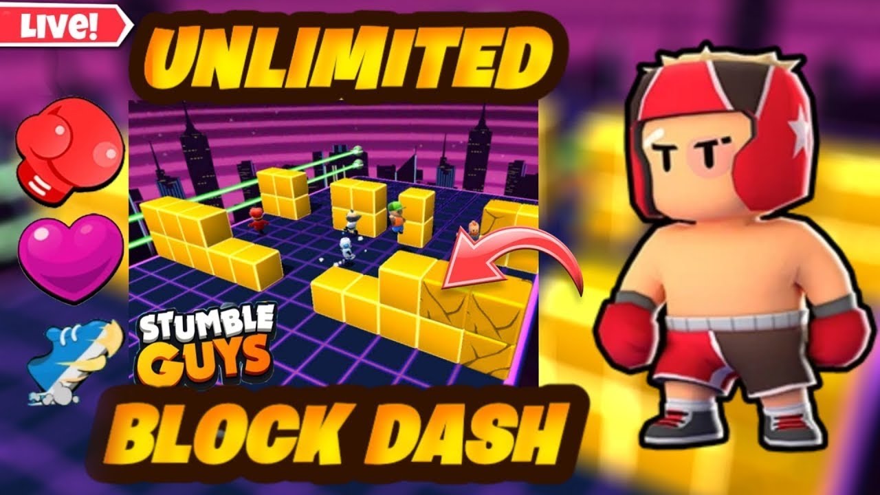 Live Stumble guys block dash fr go les 6k - YouTube