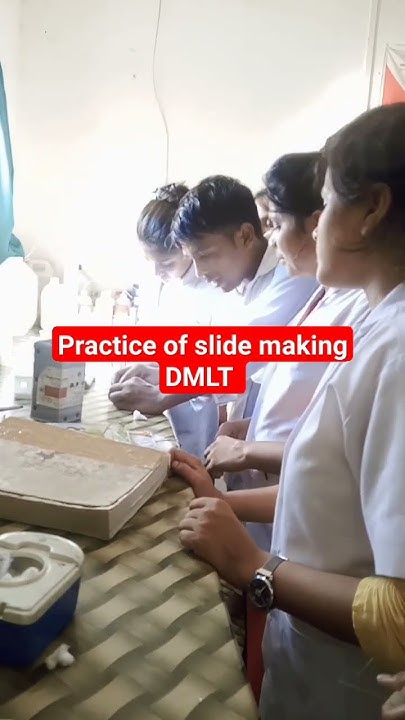 PRACTICAL AT LABORATORY WORK OF DMLT STUDENTS IN OM SAI PARAMEDICAL COLLEGE GHAZIPUR #aakashsir ...