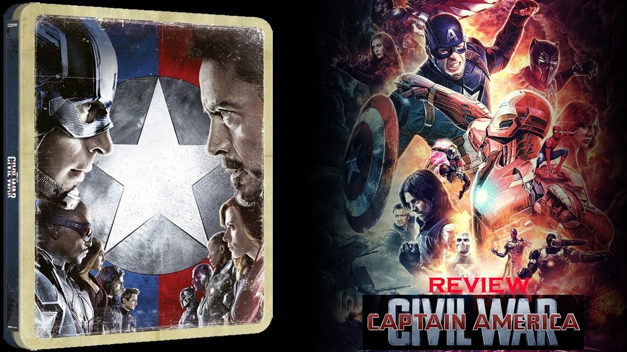 Captain America Civil War 2016 Best Buy Exclusive 4K SteelBook Review ...