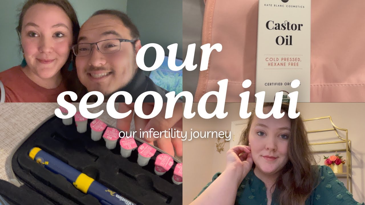 Our Second IUI Process| TTC & Infertility | Meds, FSH, Castor Oil ...