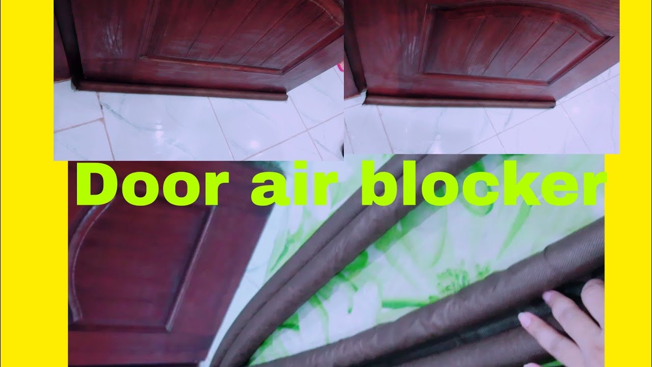 Door Air Blocker | Stay With Aiman - YouTube