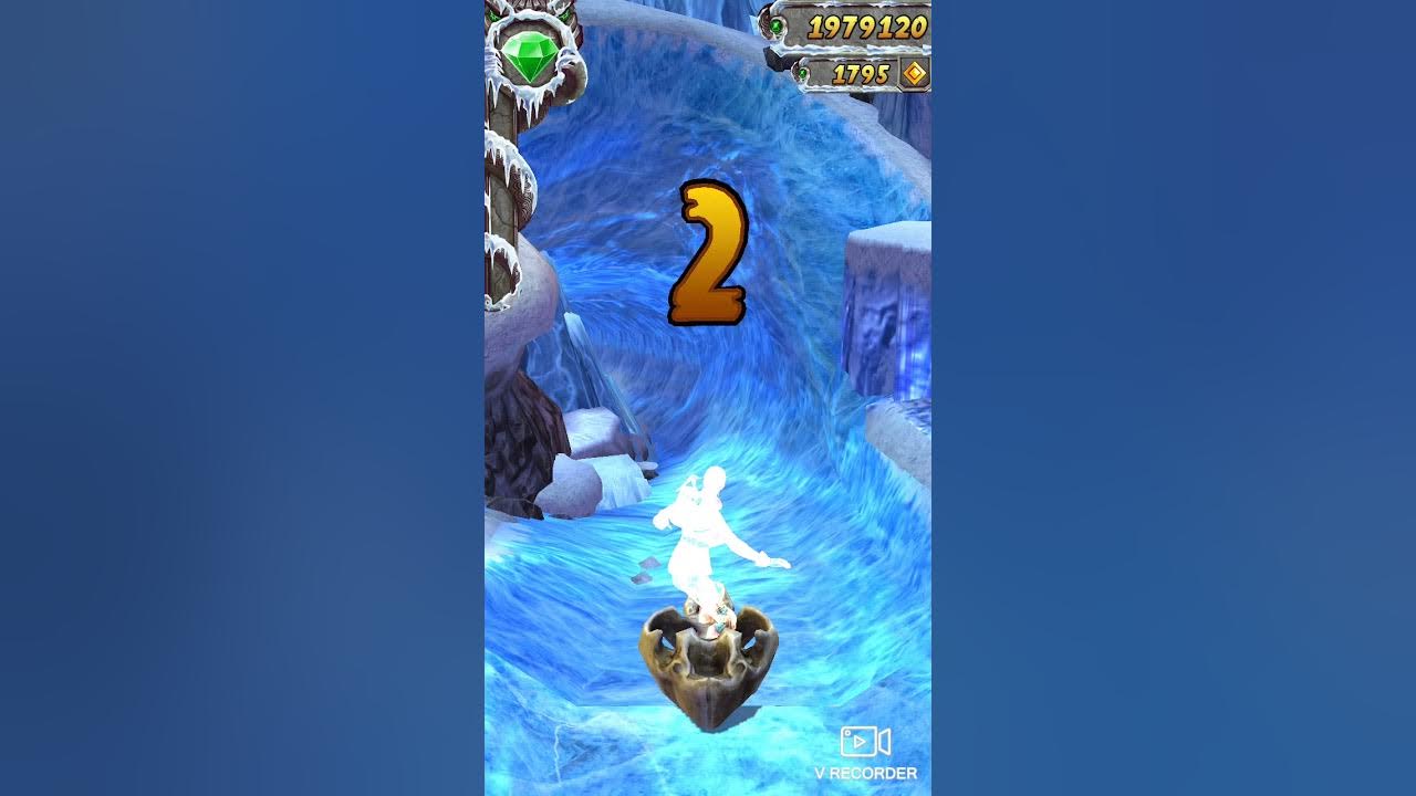 Temple run 2 | frozen shadows | run 5000M with Scarlett Fox, s mountaineer outfit - YouTube