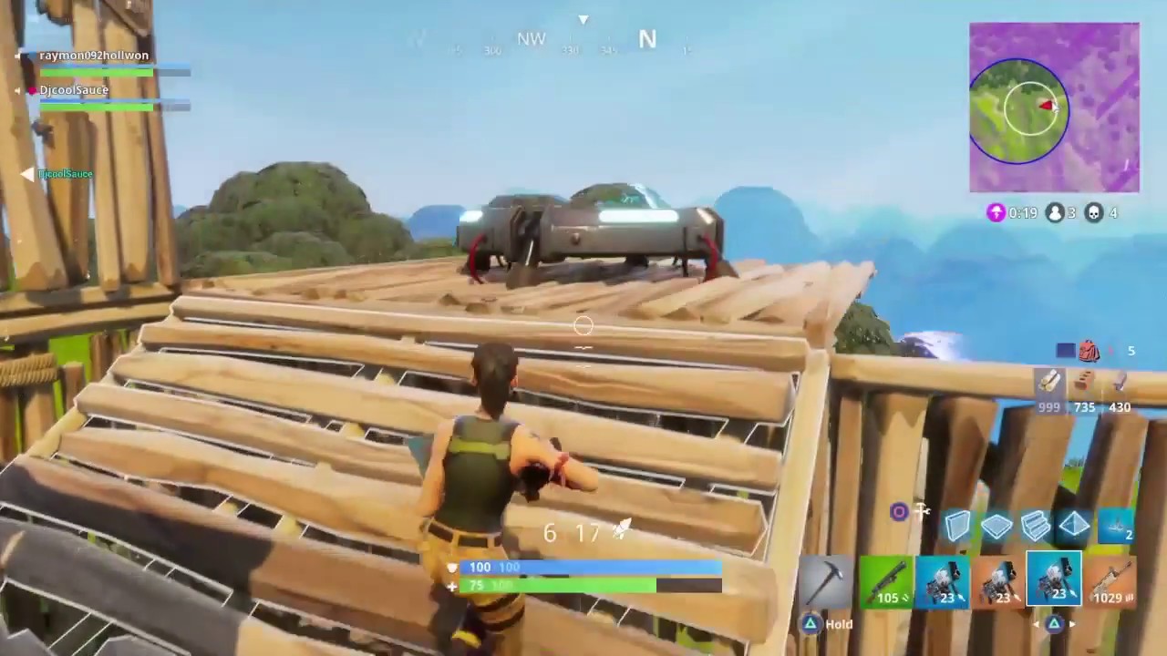 MINECRAFT HOUSE (FORTNITE BATTLE ROYALE) - YouTube