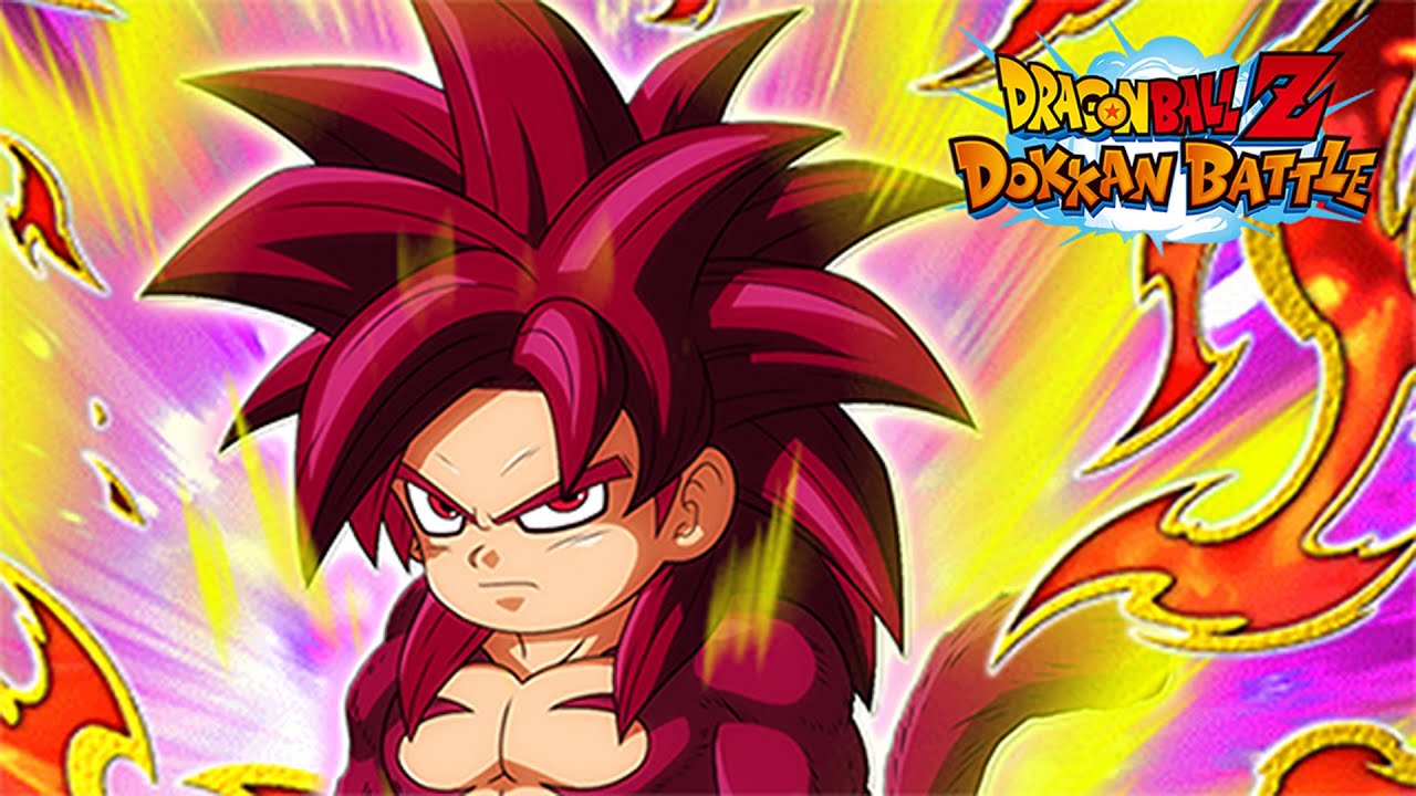 Dragon Ball Z Dokkan Battle: STR LR Super Saiyan 4 Goku (Mini) (DAIMA ...