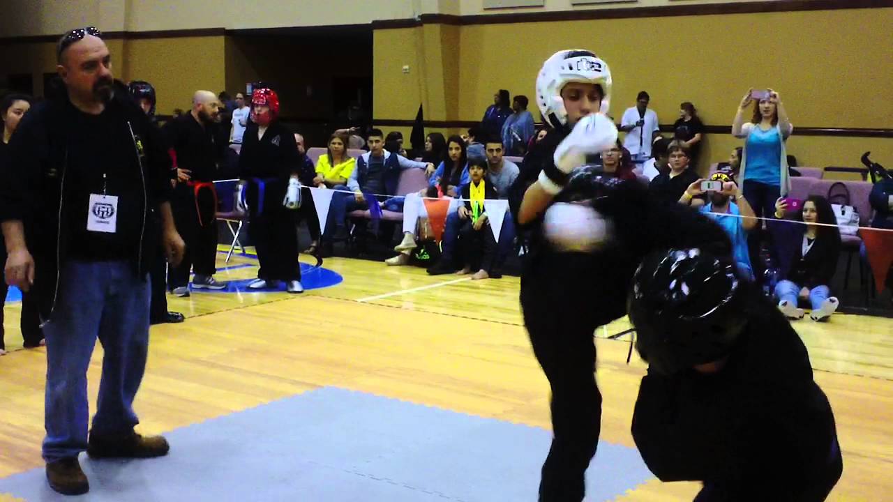 Team K2 Karate / Gavin point sparring - YouTube