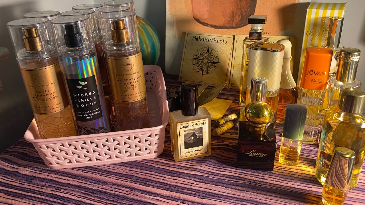 Creating a perfume collection with great American perfumes - YouTube