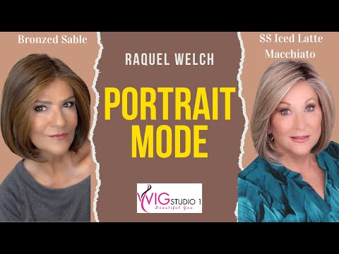 Raquel Welch PORTRAIT MODE Wig Review | RL6/28 & RL17/23SS | COLLAB ...