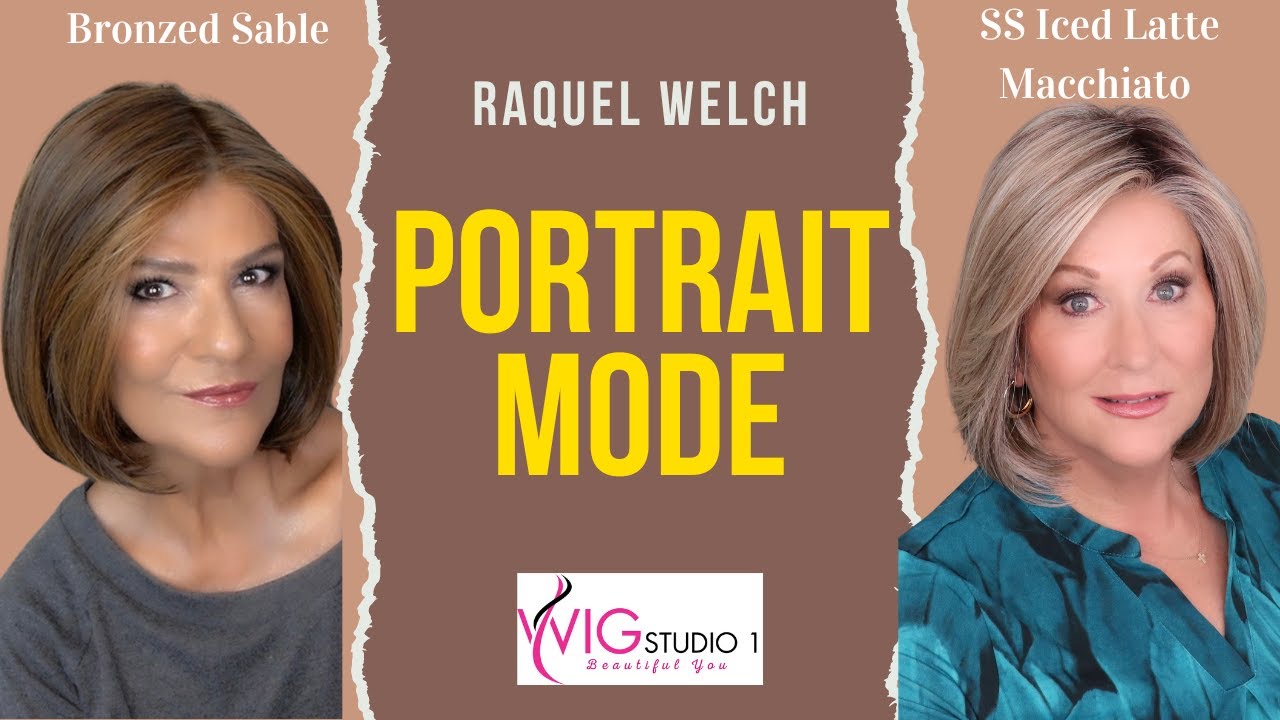 Raquel Welch PORTRAIT MODE Wig Review | RL6/28 & RL17/23SS | COLLAB ...