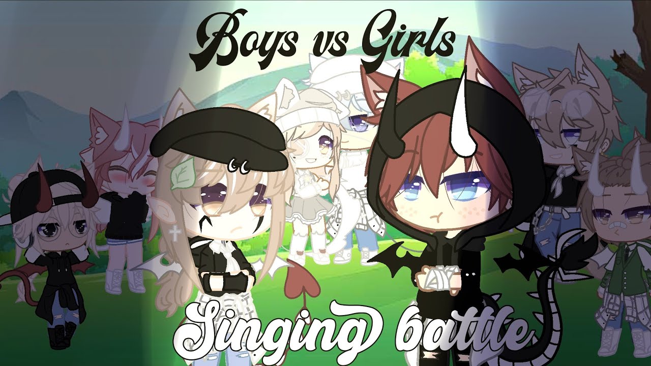 Boys vs Girls || GCSB || Gacha club singing battle 🎤|| ThaT OnE SilenT ...