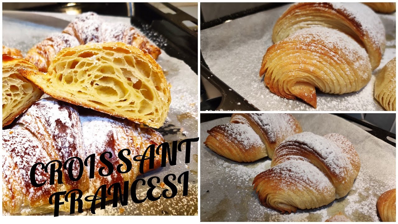 CROISSANTS FRANCESI (SECONDA PARTE) - YouTube