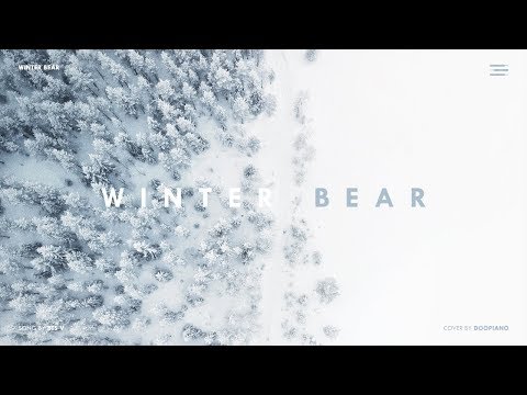BTS V (방탄소년단 뷔) - Winter Bear Piano Cover