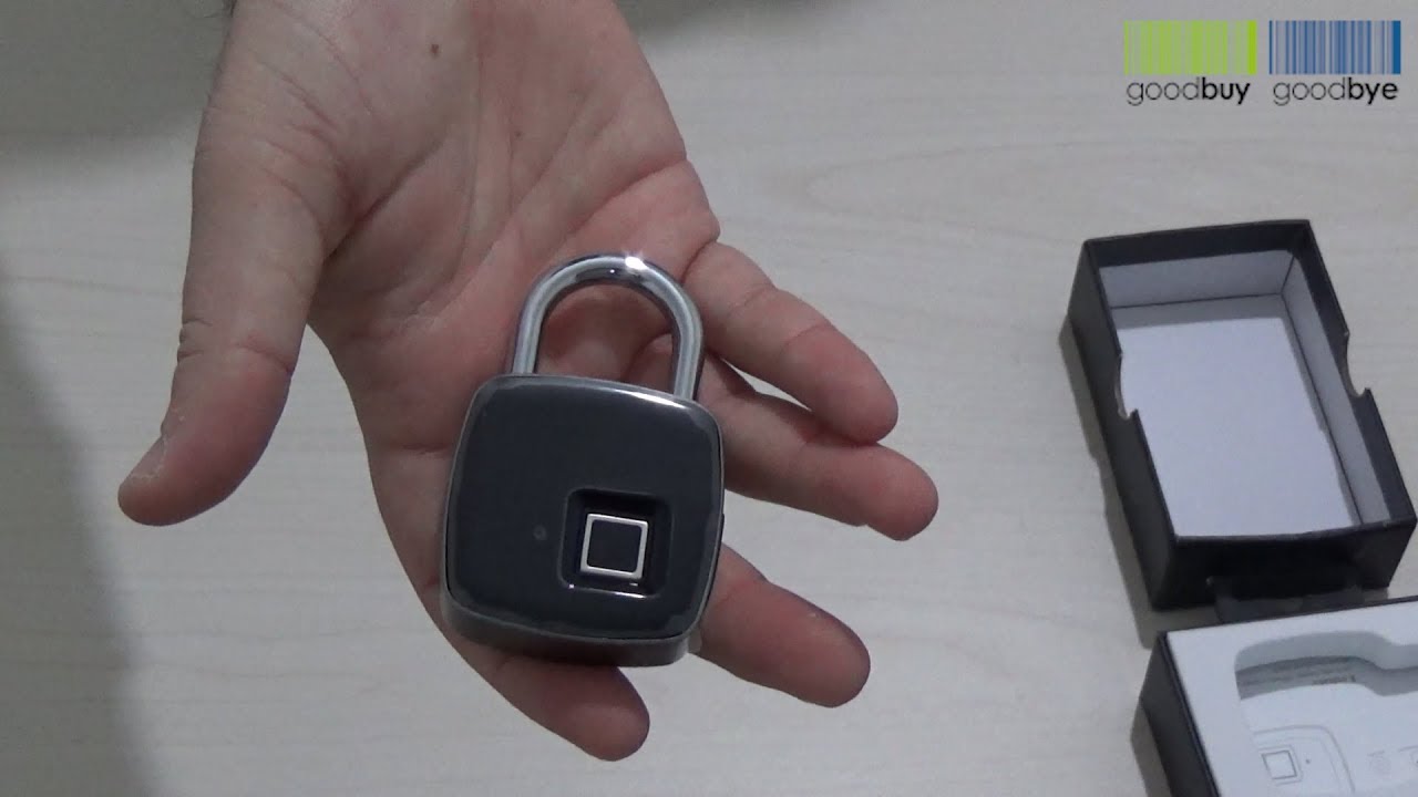 Smart Biometric Fingerprint Padlock That Opens With Just A Touch of ...