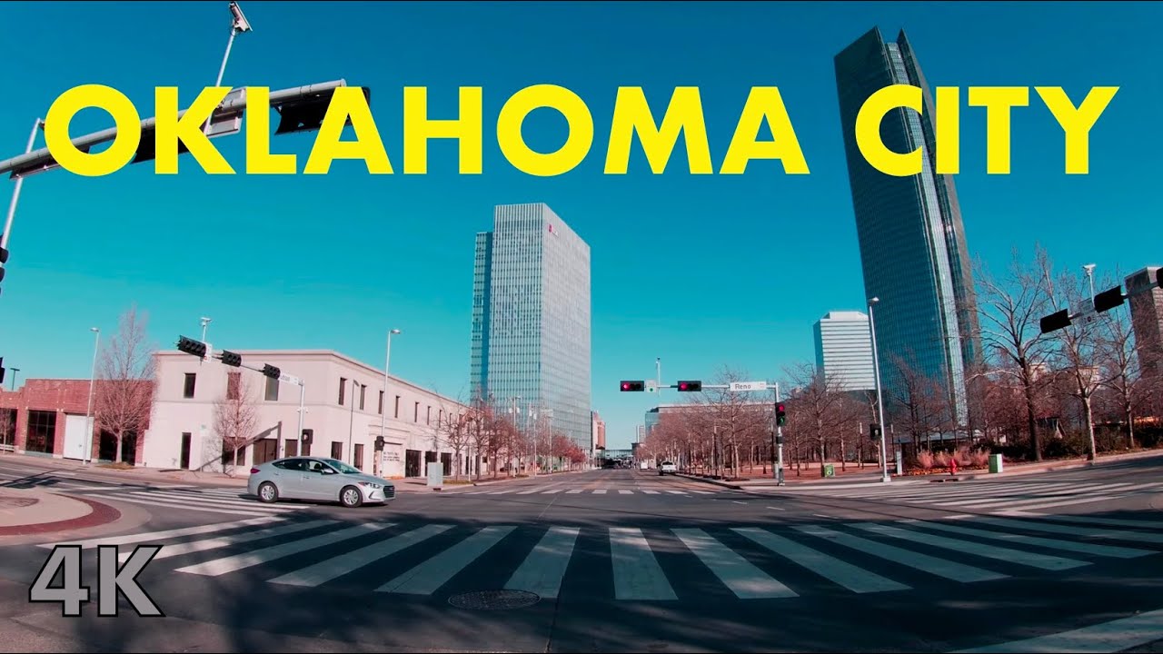 An Oklahoma City drive (4k USA) - YouTube