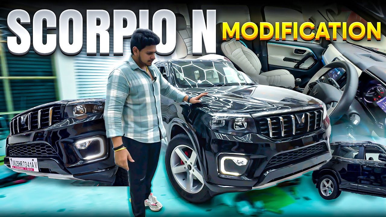 mahindra scorpio modification | mahindra scorpio n modification ...