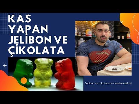 Jelibon ve çikolata ile FİTNESS !!!