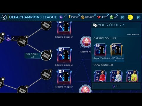 SON 16 TUR ŞAMPİYONLAR LİGİ | YENİ AY YILI ETKİNLİĞİ | FİFA MOBİLE 2019