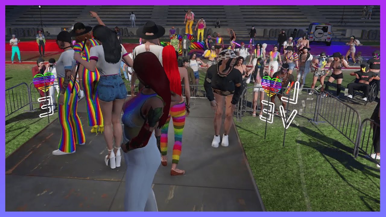 The Angels Attend the Pride Performance │ Angels │ GTARP NoPixel 3.0 ...