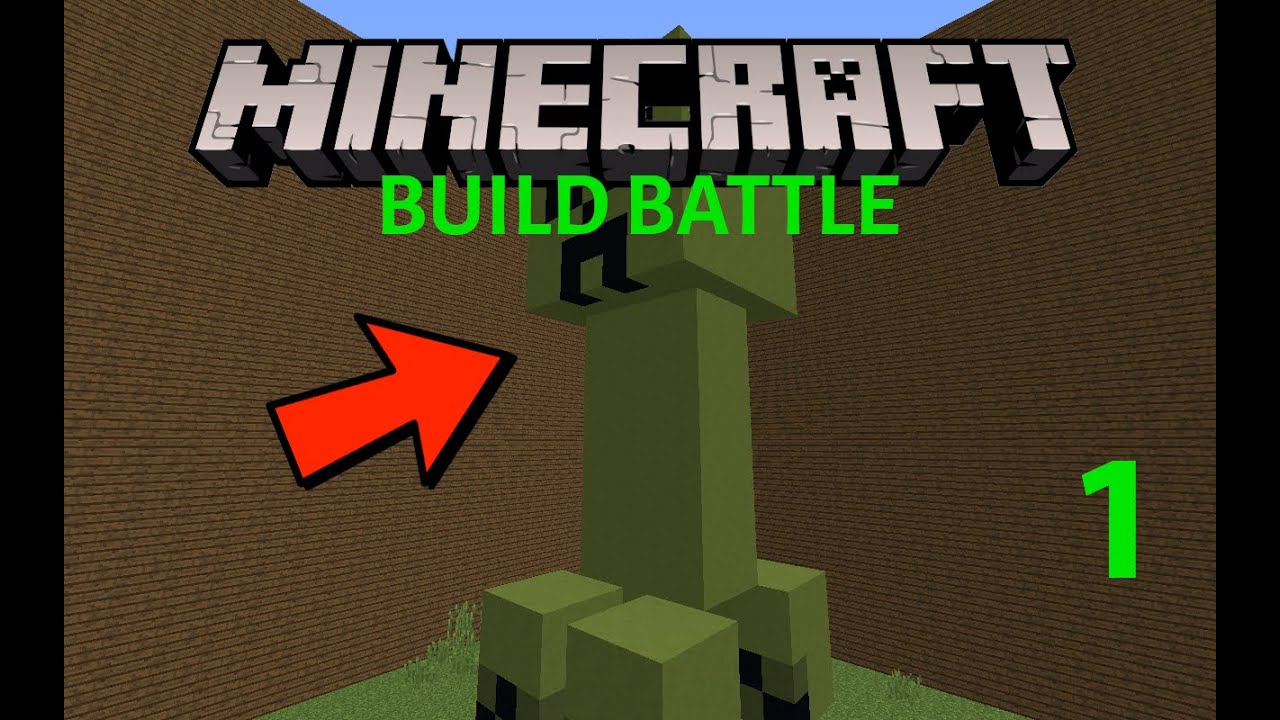 BEST CREEPER BUILD | Minecraft Build Battle [Ep.1] - YouTube