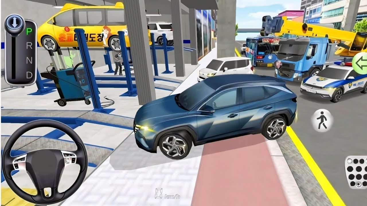 🔴Live - Brand New Hyundai Car in Auto Repair Shop - 3d Driving Class ...