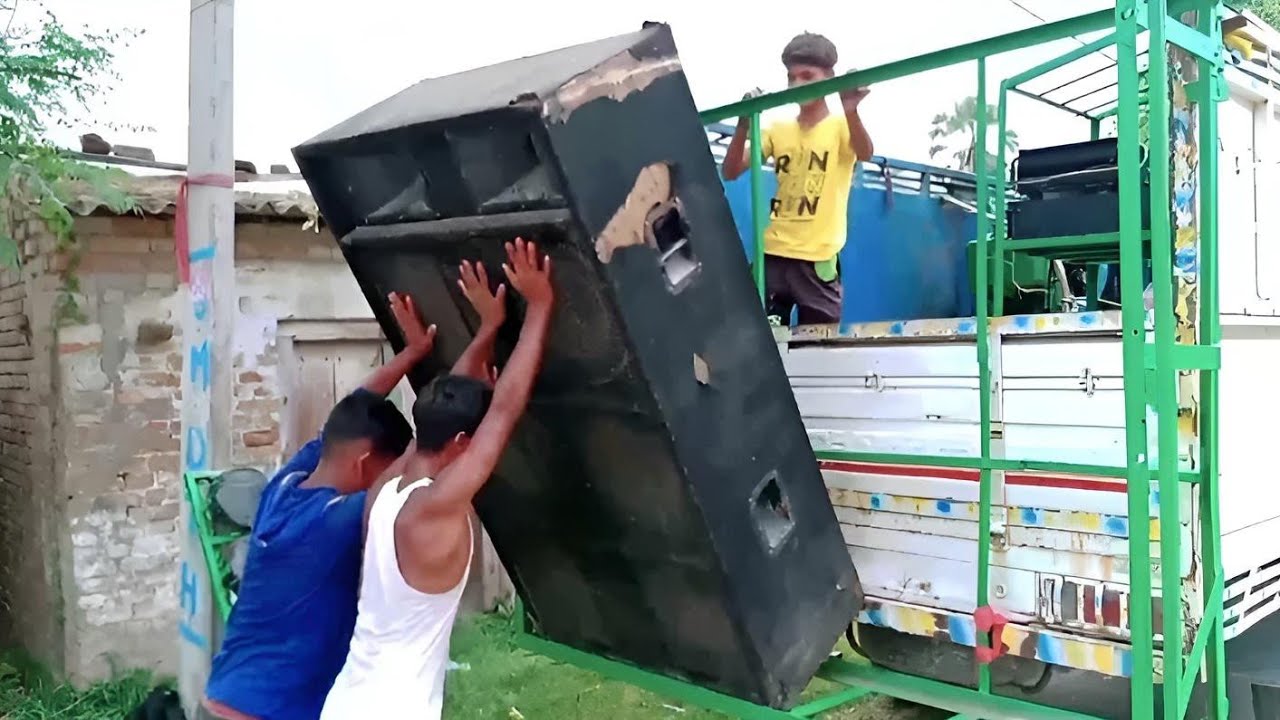 Dj loading pickup per | loading DJ | loading video | RK Rajnath Vlogs ...