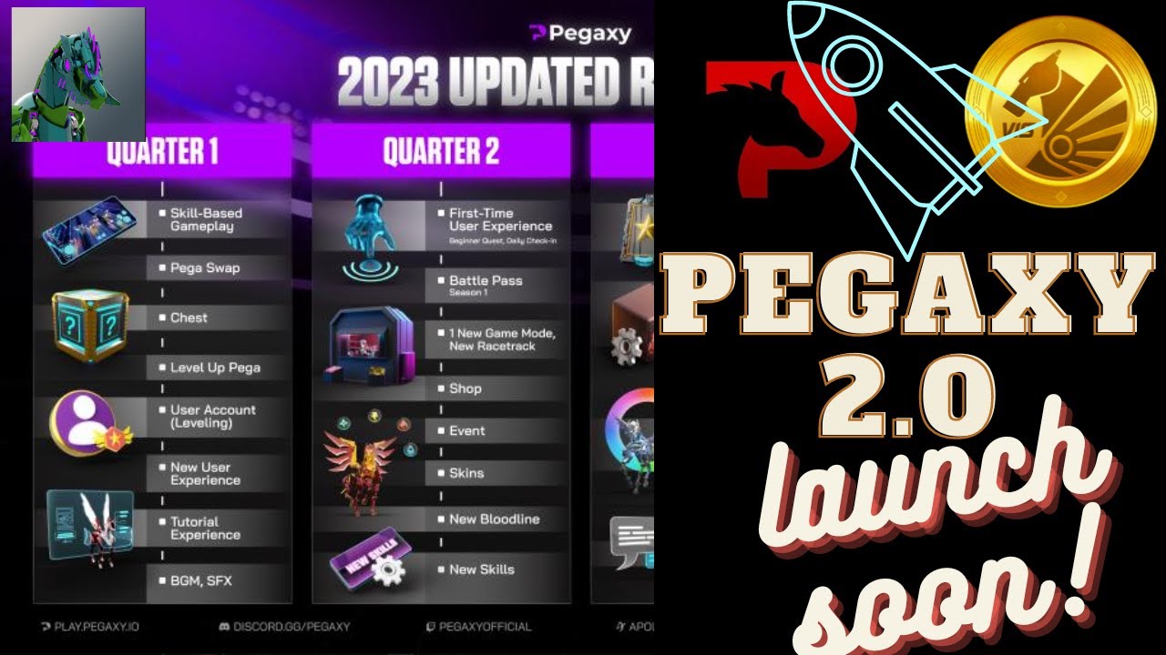 Pegaxy 2.0 is coming soon ! some huge changes ! but... - YouTube