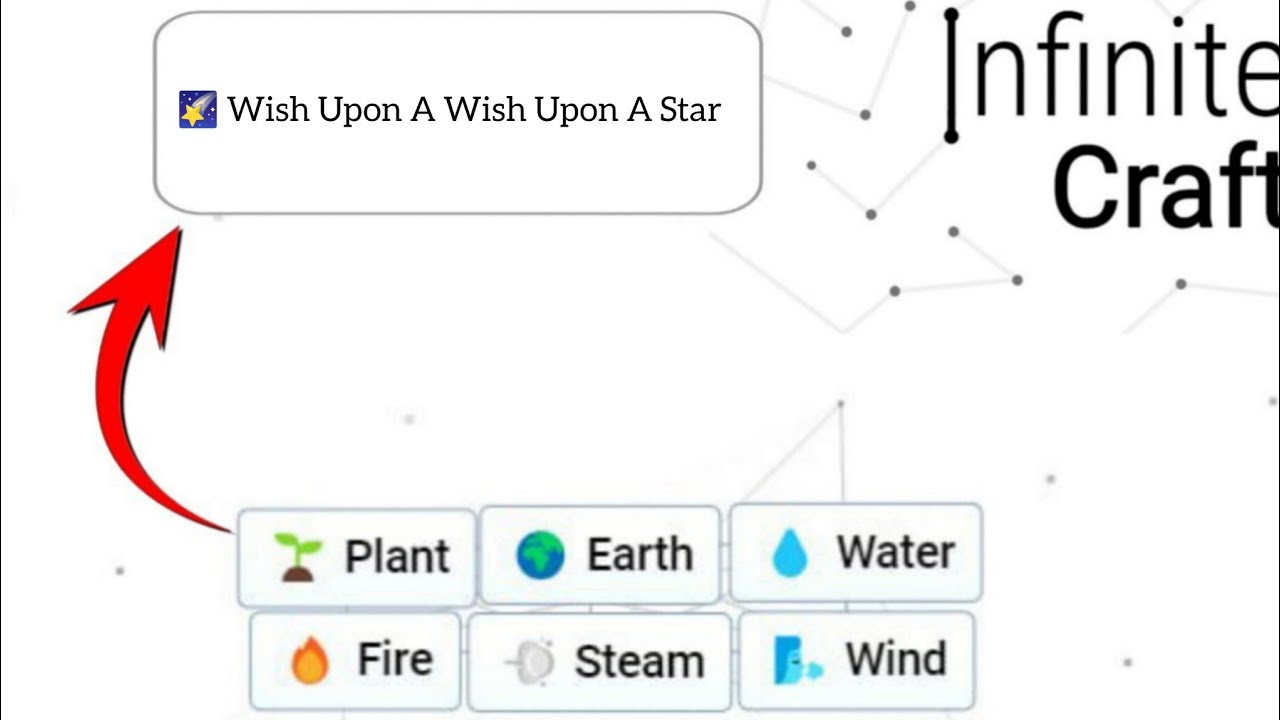 How to make Wish Upon A Wish Upon A Star in infinite craft | infinity ...