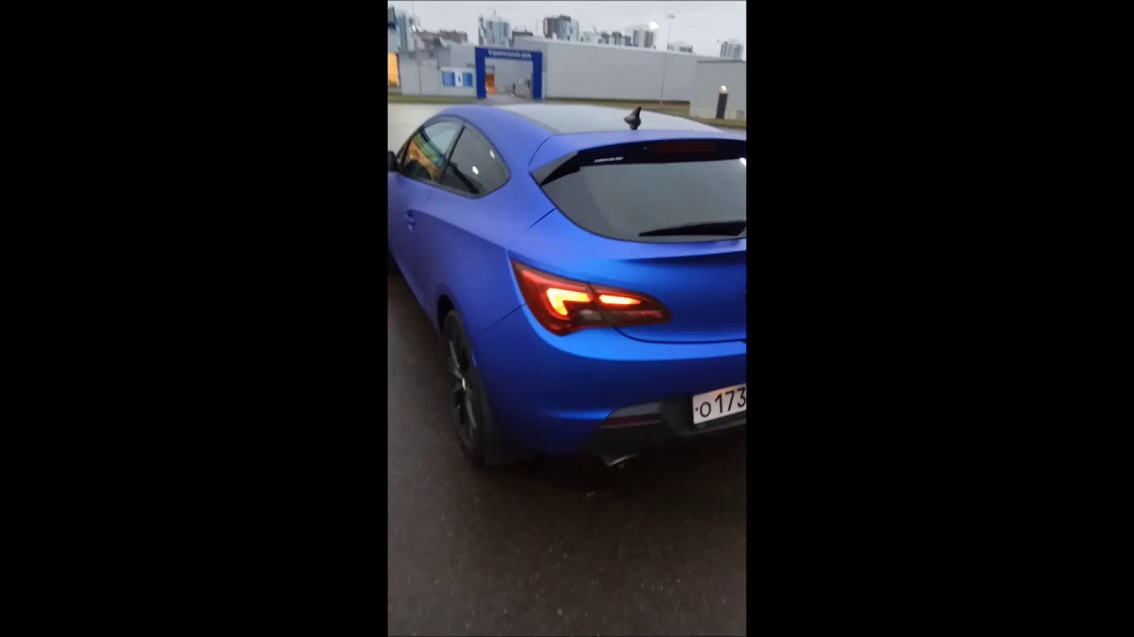 Opel Astra Plasti Dip Electric Blurple - YouTube