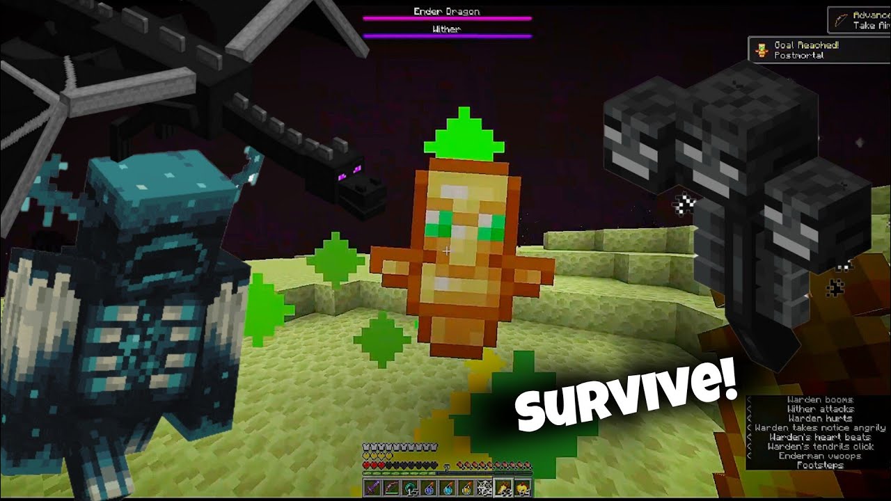Royalty - Minecraft Edit | Alex V/s (Warden)3,wither, unlimited ...