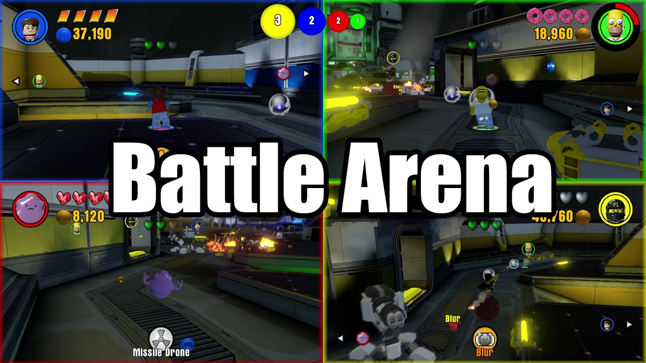 LEGO Dimensions - Battle Arena [Capture the Flag & TICK, TOCK, BOOM ...