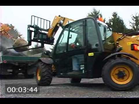 Tele Handler CAT TH 255 - YouTube