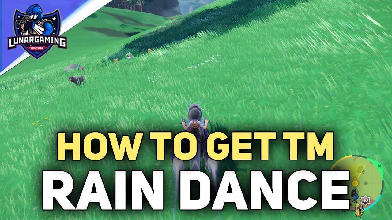 How To Get The TM Rain Dance Pokemon Scarlet and Violet - YouTube