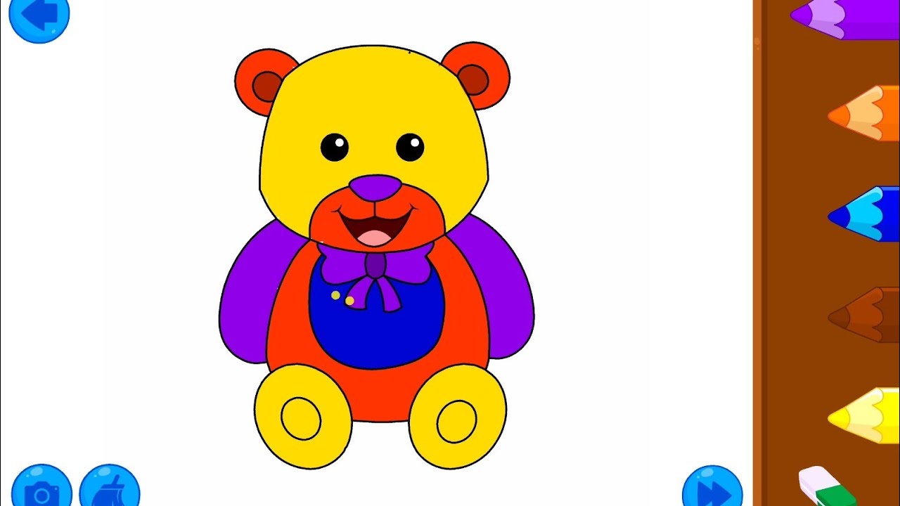 Make Colour Art | Kids Learning Education Games | Drawing Games | Kids ...