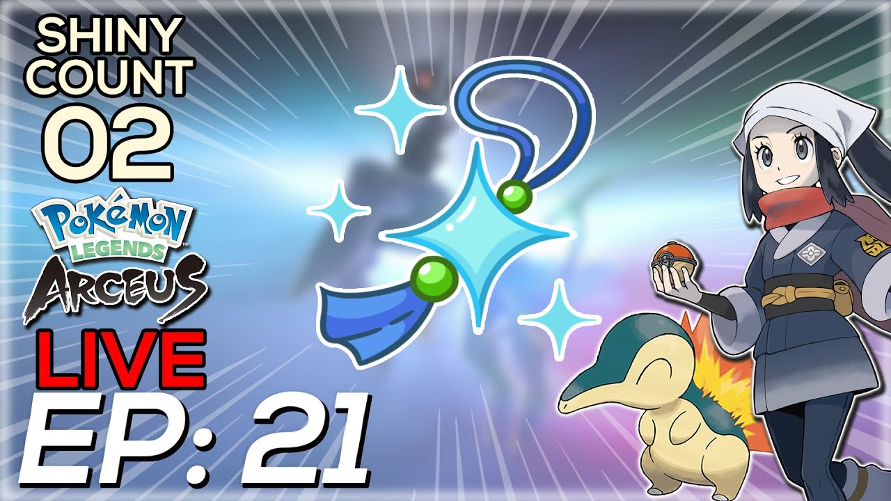 Finally ARCEUS /// QUEST FOR SHINY CHARM DAY 04 /// Pokemon Legends ...