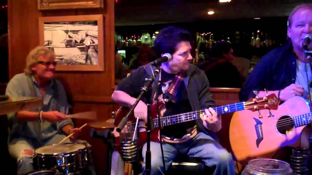 Brian Phelps sitting on drums in with The Drinks - YouTube