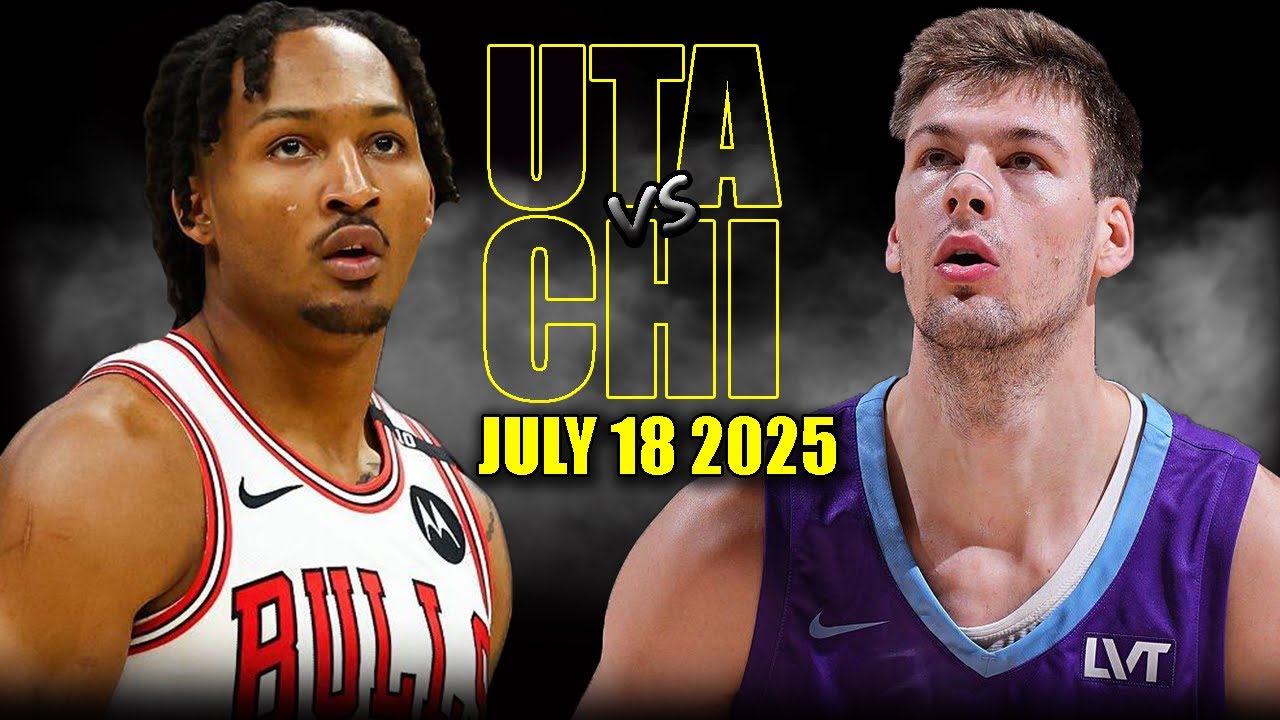 Chicago Bulls vs Utah Jazz Full Game Highlights - July 18, 2025 | NBA ...