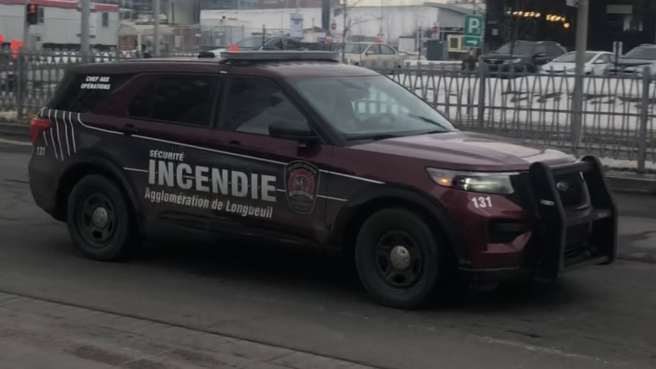 2023 Ford Explorer FPIU Longueuil Fire Chief spotted near Terminus ...
