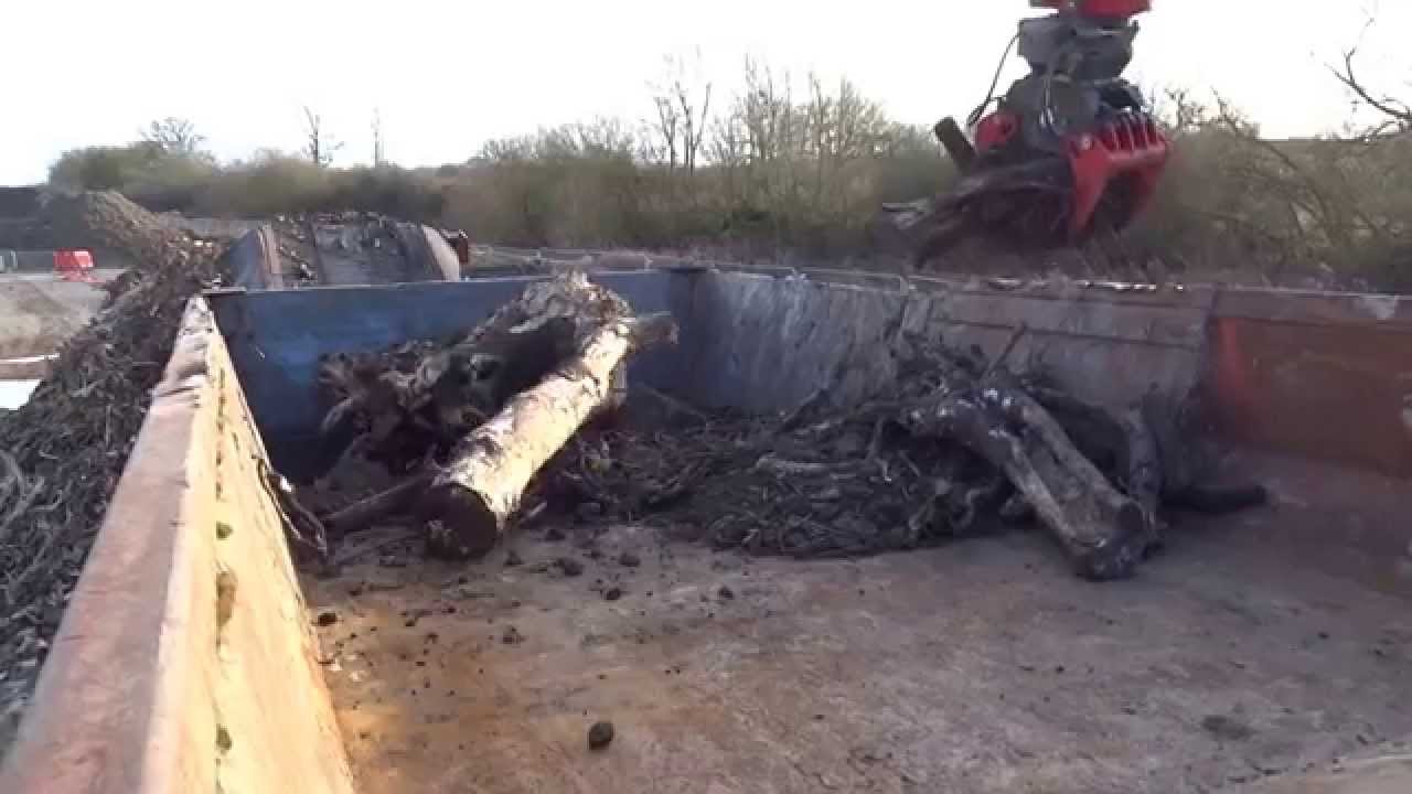 Stump Shredder - Morbark Predator - Grinding Waste & Stumps - For Hire ...