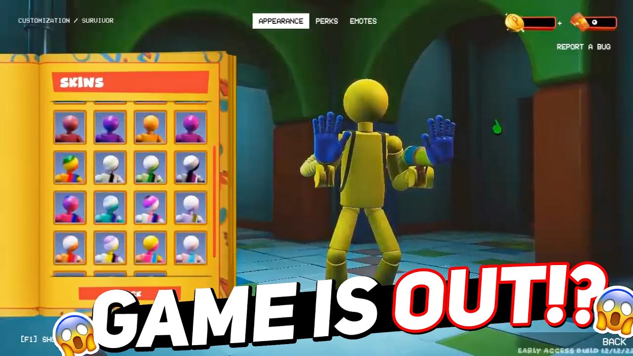 PROJECT:PLAYTIME - FIRST Gameplay - SHOP, GAME CHARACTERS - YouTube