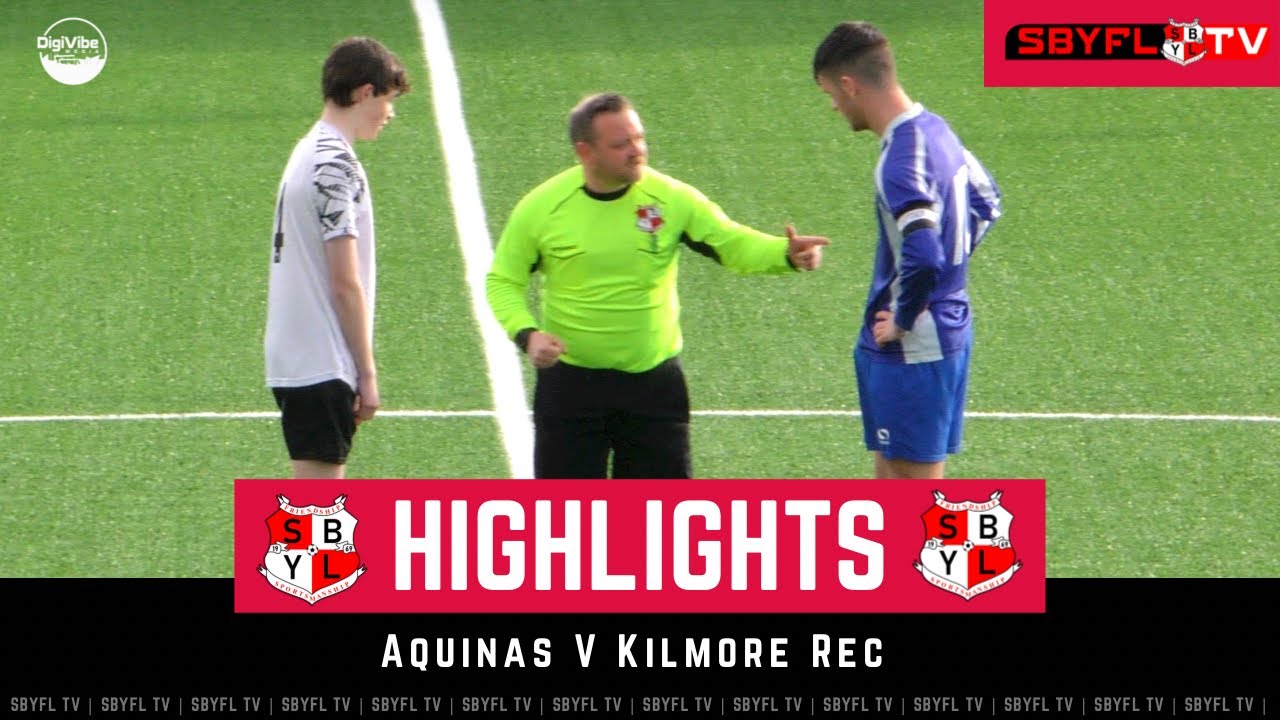 Kilmore Rec v Aquinas - Under 17 First Divisional Cup Final - April ...