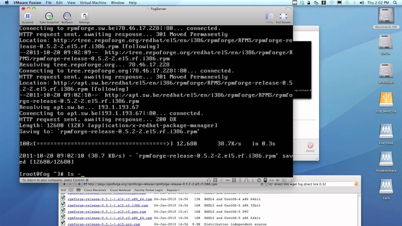 Install Fog Imaging Server on CentOS 5.5#1 - YouTube