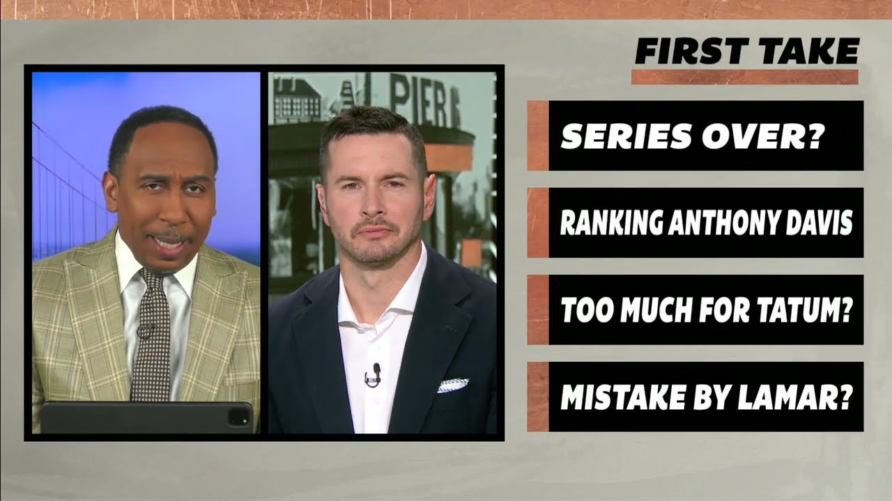 Stephen A. has some thoughts on JJ Redick's haircut 😳 | First Take ...