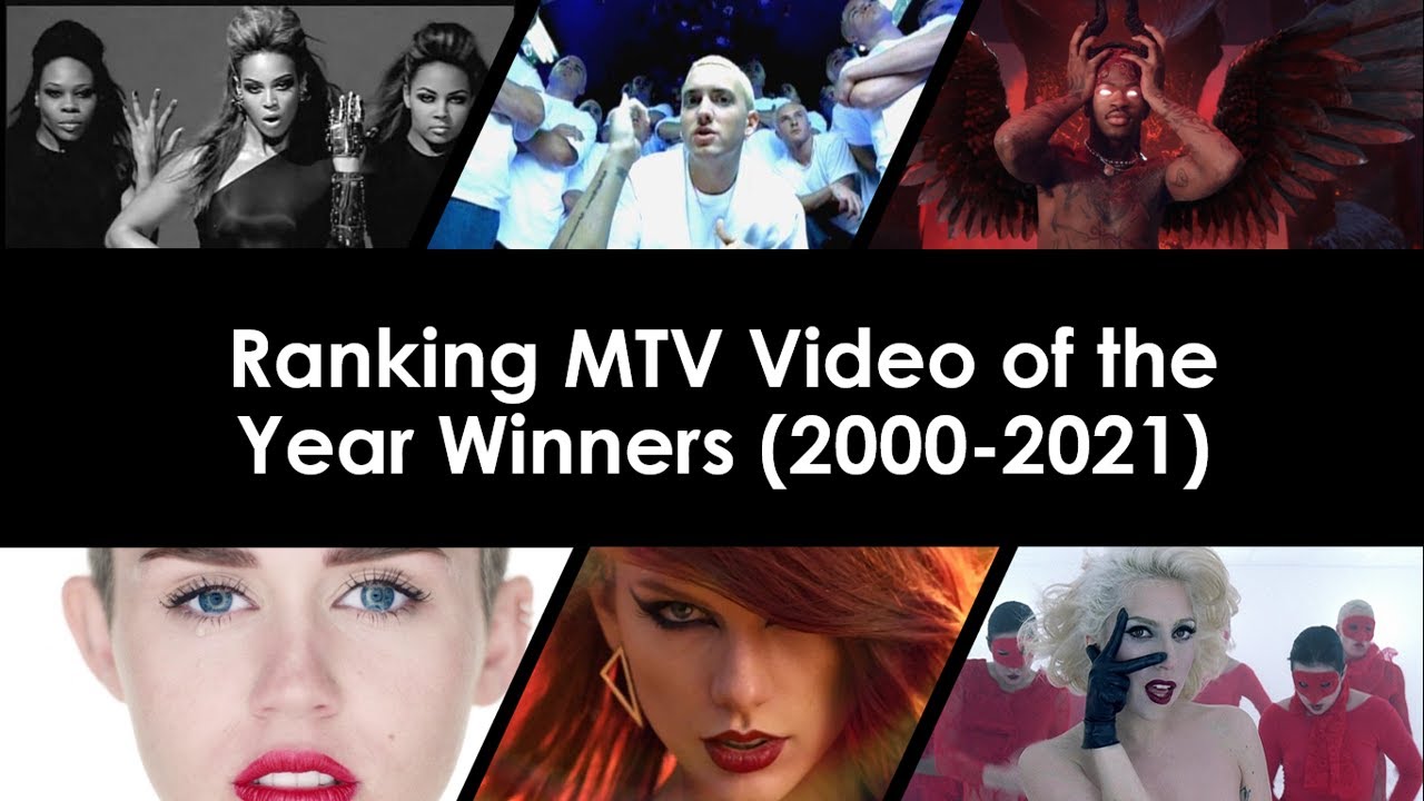 Ranking MTV Video of the Year Winners (2000-2021) - YouTube