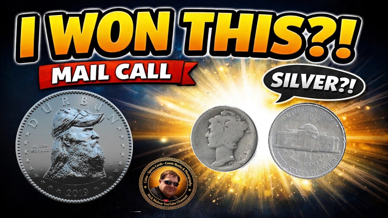 Mail Call From Joe Durbin! Silver Coins and More - YouTube
