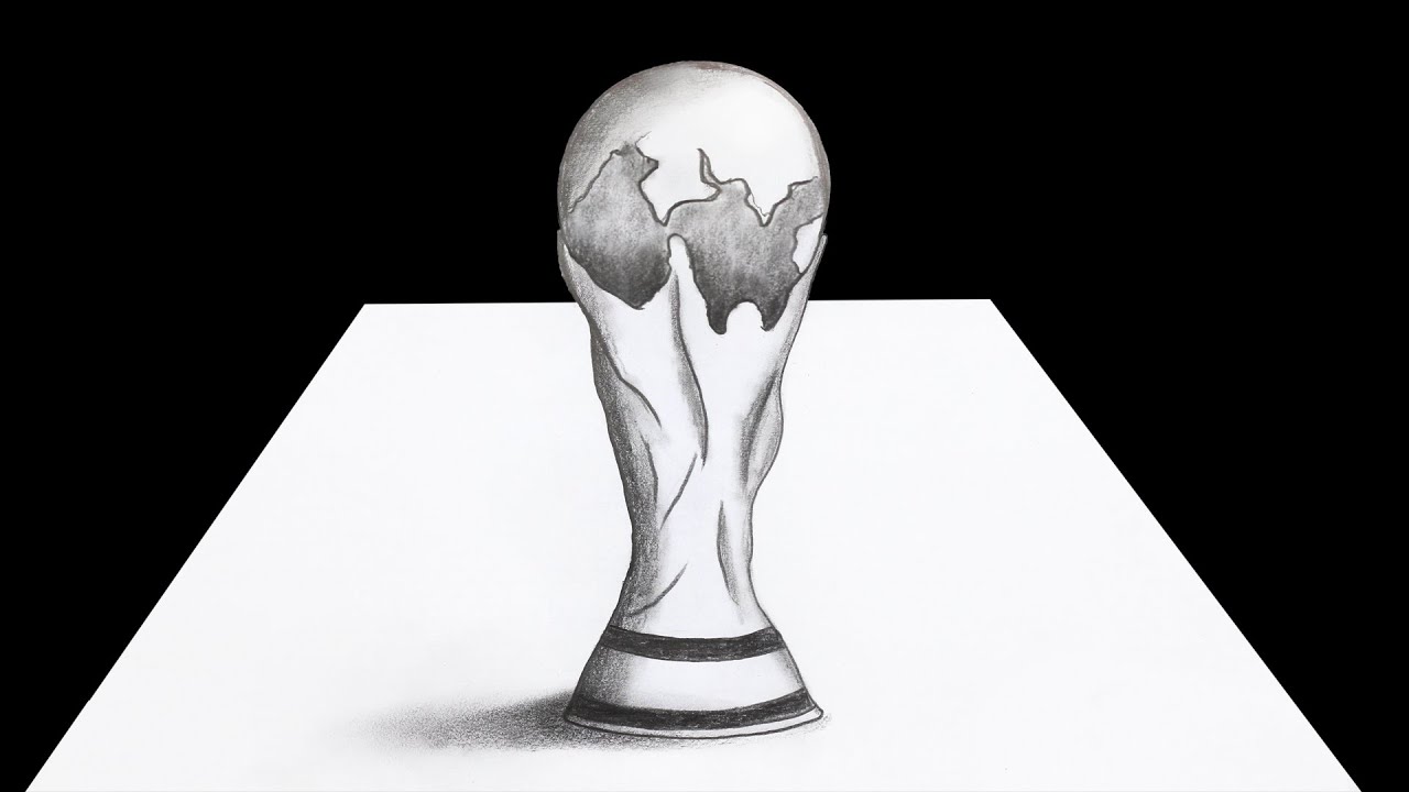 FIFA World Cup Trophy Drawing 🏆 - YouTube