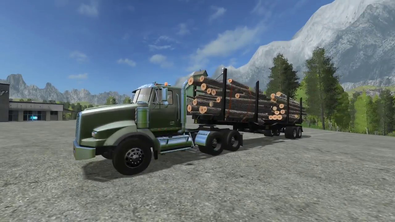 Fs17 forestry on emerald valley logging [Ep. 04] [time lapse] - YouTube