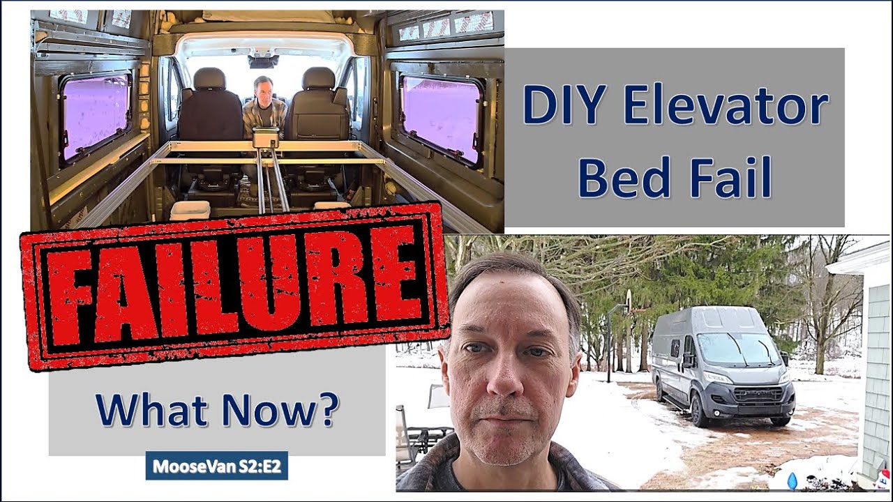 I Built A DIY Elevator Bed, It Went Horribly Wrong (S2:E2) - YouTube