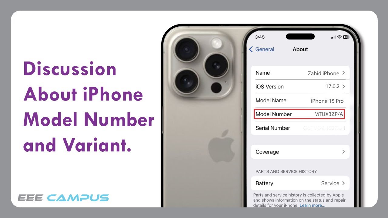 iPhone 15 Pro Variant And Model Number #iPhone15ProMax #Variant #Apple ...
