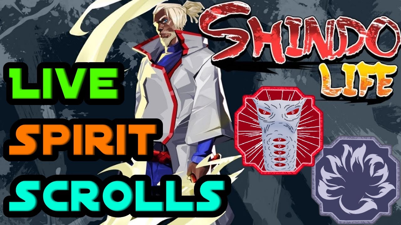 Shindo Life Live Helping To Get Spirit/Scrolls - YouTube