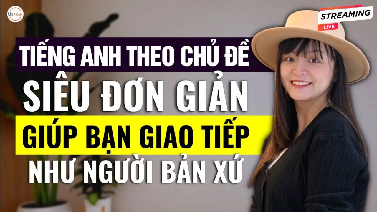 Học Tiếng Anh cùng Hiếu Ngô | Giao tiếp như người bản xứ | Uspeak English - YouTube